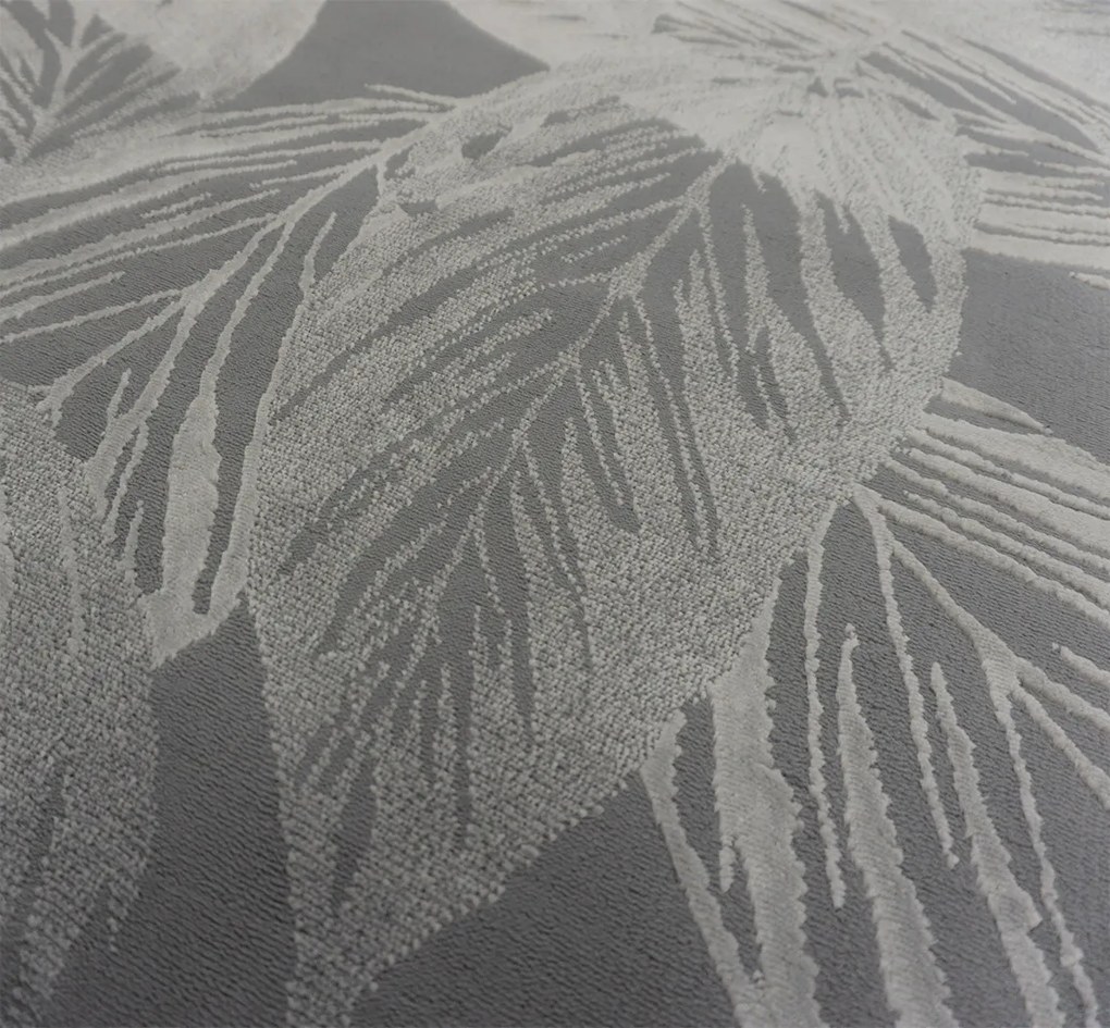 BE Koberec Zurich 1925 GREY - šedý obdélníkový Rozměr: 60x100 cm