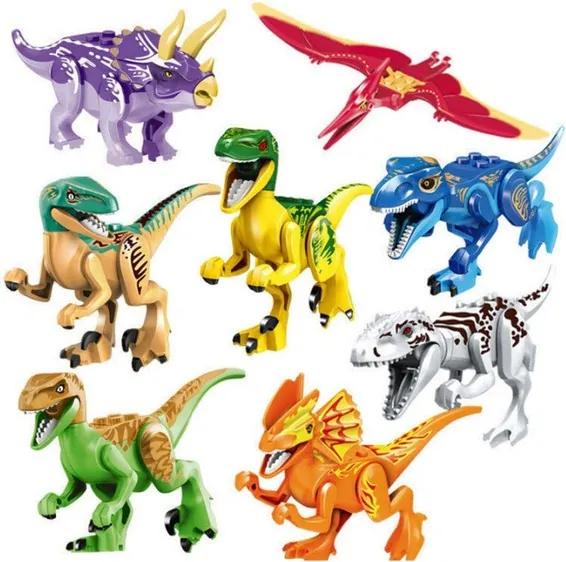 KOPF Figurky Jurský park dinosauři sada 8ks 8cm barevní