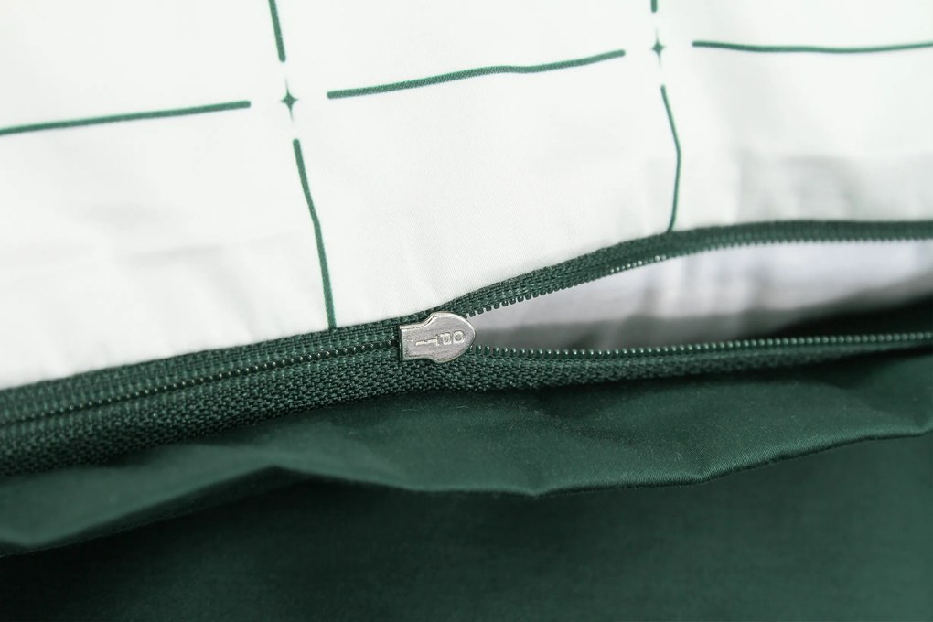 Saténový povlak na polštář Royal Dream - dark green Velikost: 70 x 90