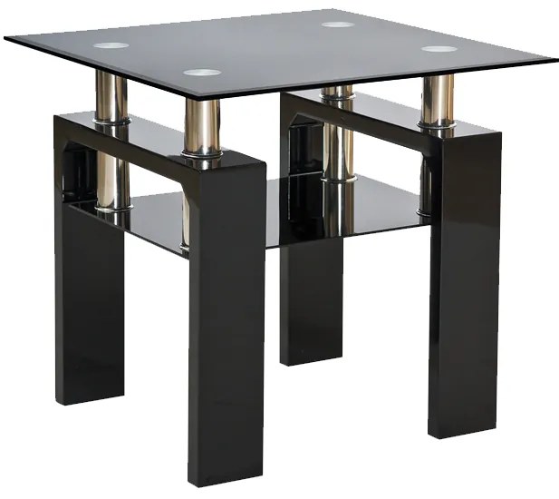 Konferenční stolek LISA D Barva: Černá