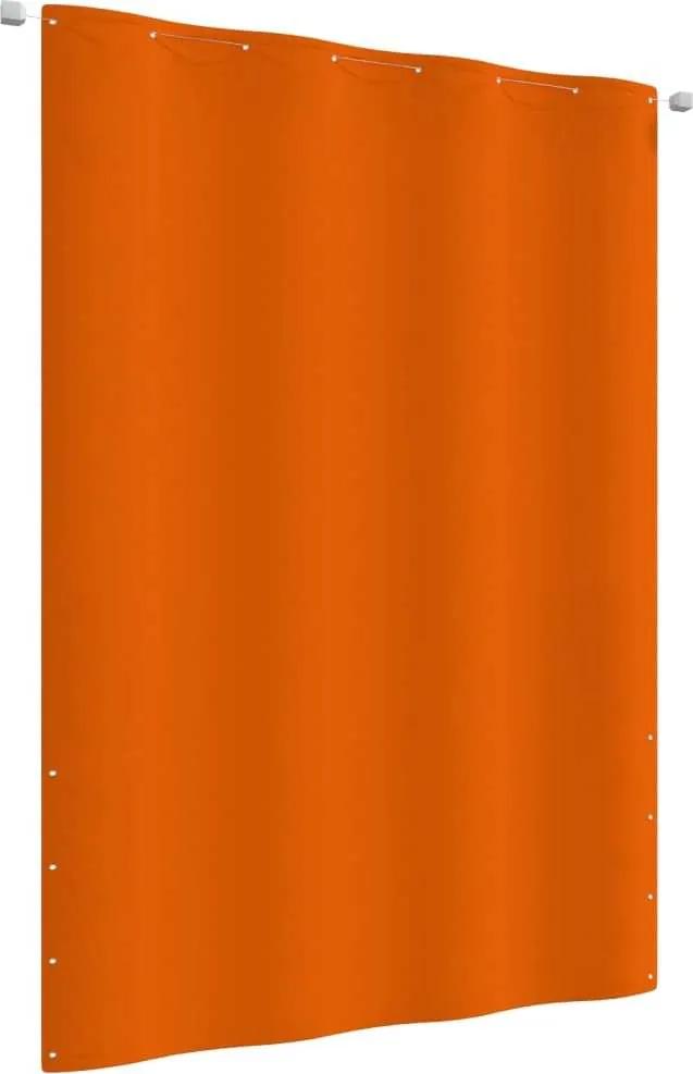 vidaXL Balkonová zástěna 160 x 240 cm oxfordská látka [148577] Barva: Černá