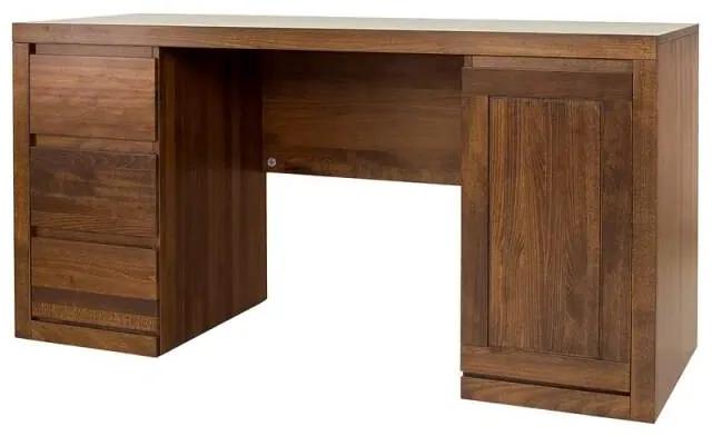 Drewmax BR402 dřevěný psací stůl masiv buk