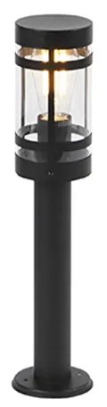 Moderní venkovní lampa černá 50 cm IP44 - Gleam