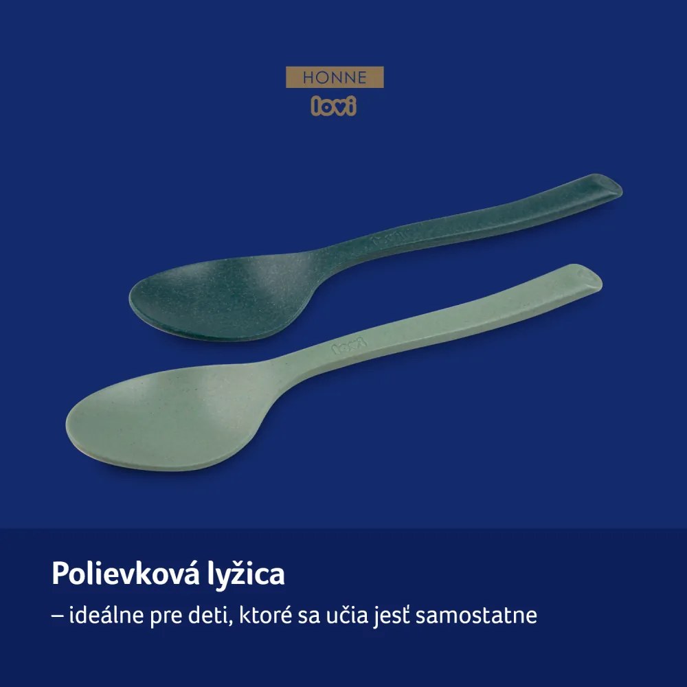 LOVI Polévková lžíce 2 ks Pistachio