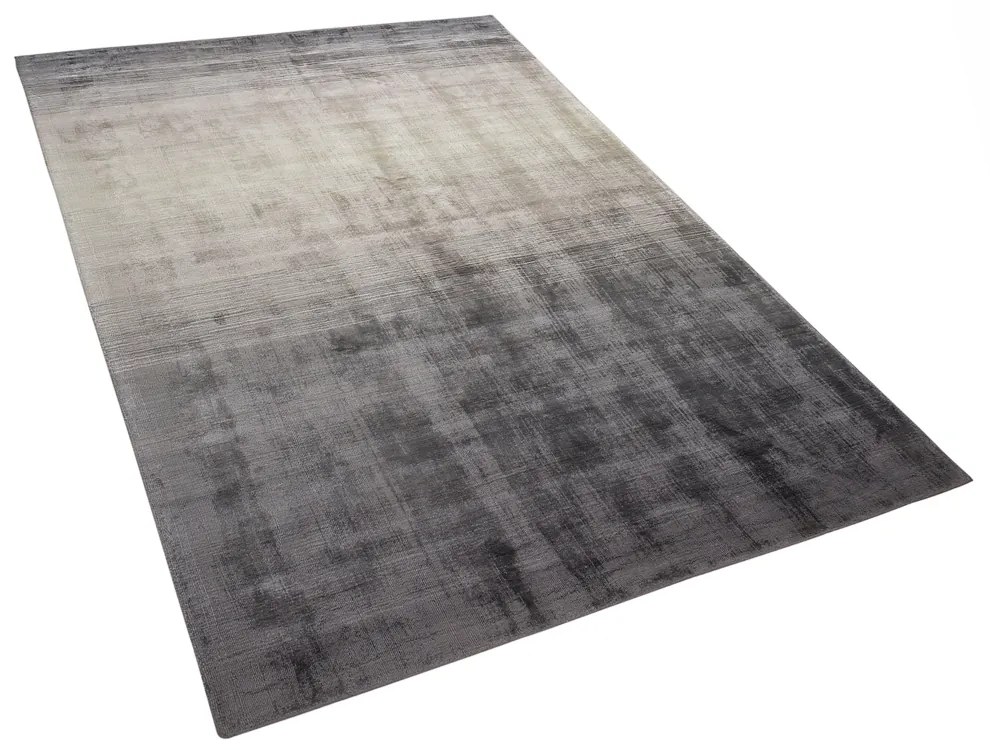 Koberec světle/tmavě šedý 140 x 200 cm krátkovlasý ERCIS