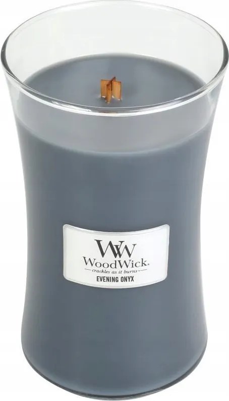 Velká svíčka Evening Onyx WoodWick