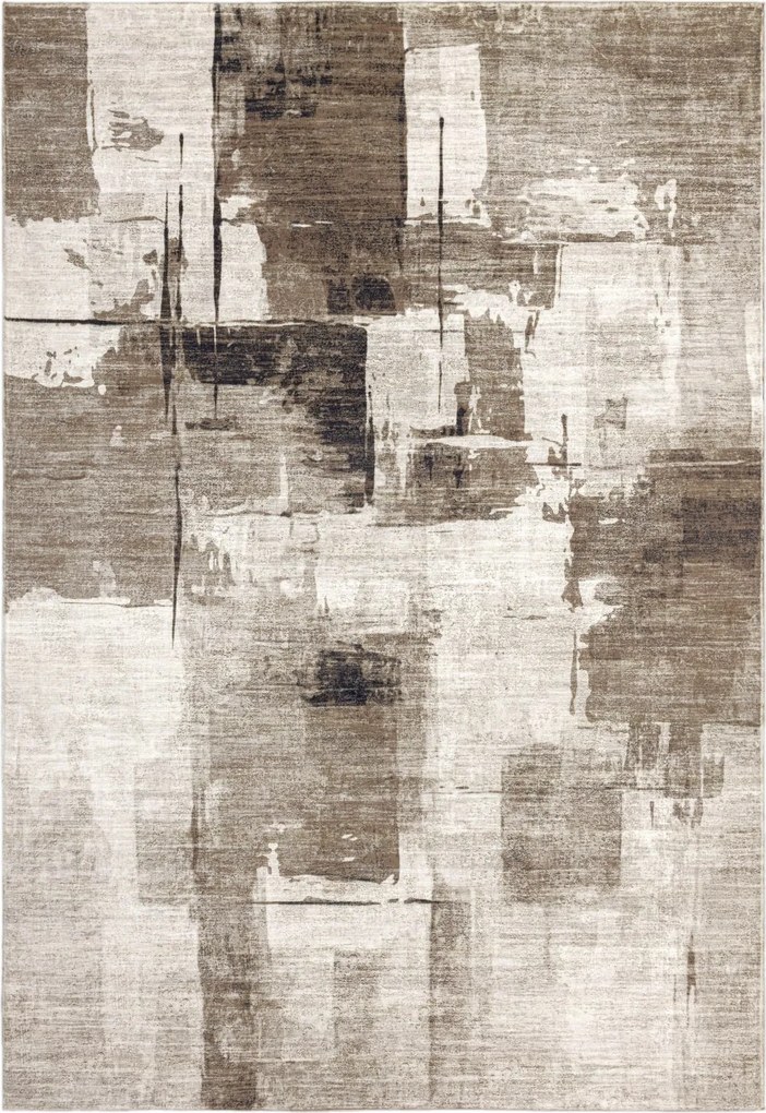 Obsession, Kusový koberec Posh 300 Taupe, 80x150, hnědá, chodba / předsíň