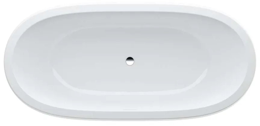 Laufen Il Bagno Alessi One - Volně stojící vana 183x87 cm, bílá H2459720000001