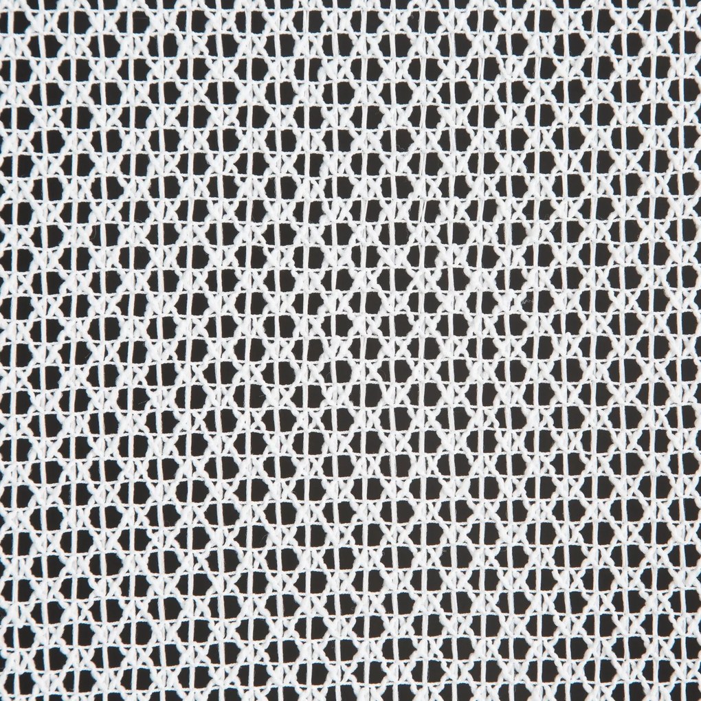ZÁCLONA NA KROUŽCÍCH ABI1 140X250 CM BÍLÁ