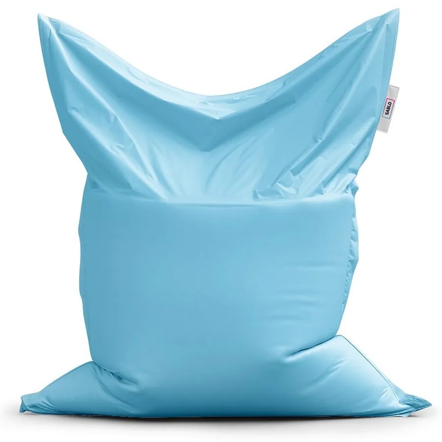 Sedací vak Classic blankytně modrá, modrá