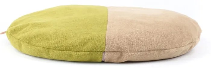 LIV Design Sedací i dekorační polštář LENTILS z recyklovaných materiálů Zvolte barvu: Zeleno béžová