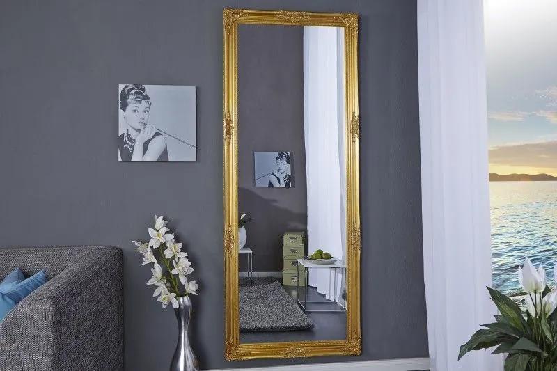 Deflee Zrcadlo RENAISSANCE GOLD 185/75-CM ZRC7882dřevo, zrcadlové sklo  75 cm x 185 cm