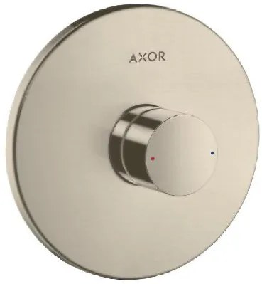 Axor Uno - Sprchová podomítková baterie s rukojetí Zero, kartáčovaný nikl 45605820