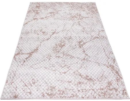 Koberec BUTIK 328 krémový / hnědý