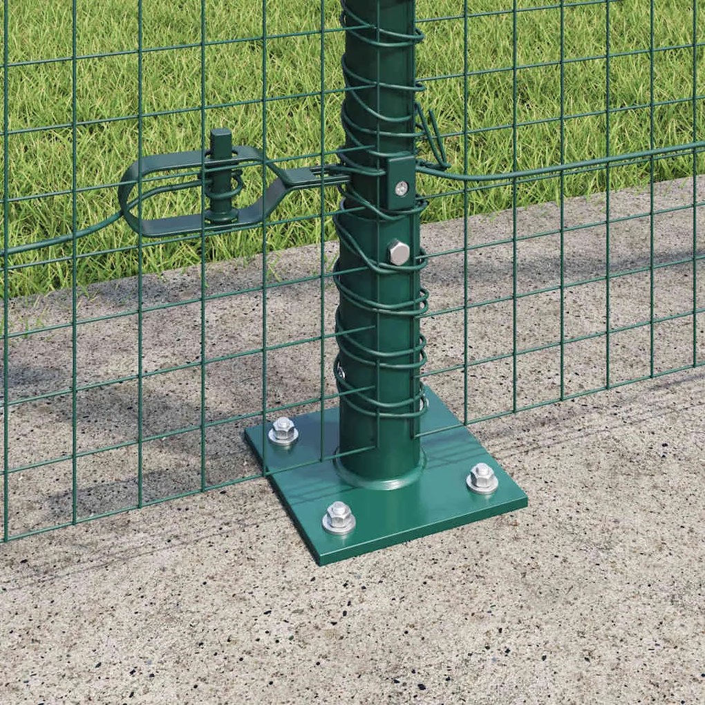Svařovaná drátěná plotina s betonovou základnou 25 x 1,4 m 3352446