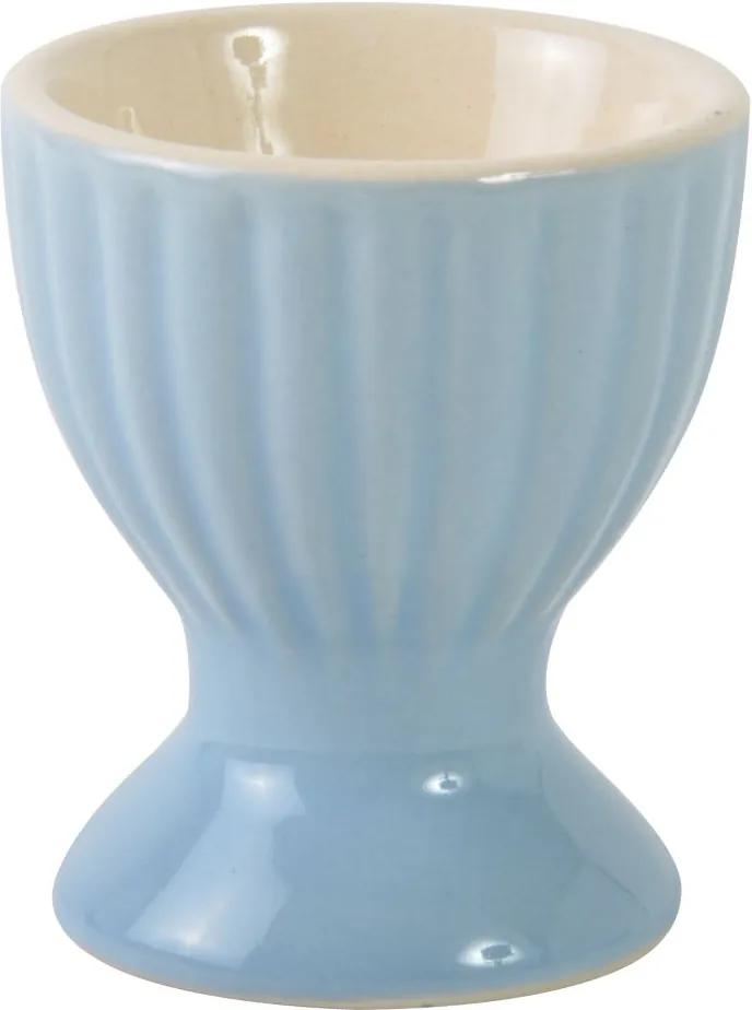 IB LAURSEN Stojánek na vejce Mynte nordic sky, modrá barva, keramika