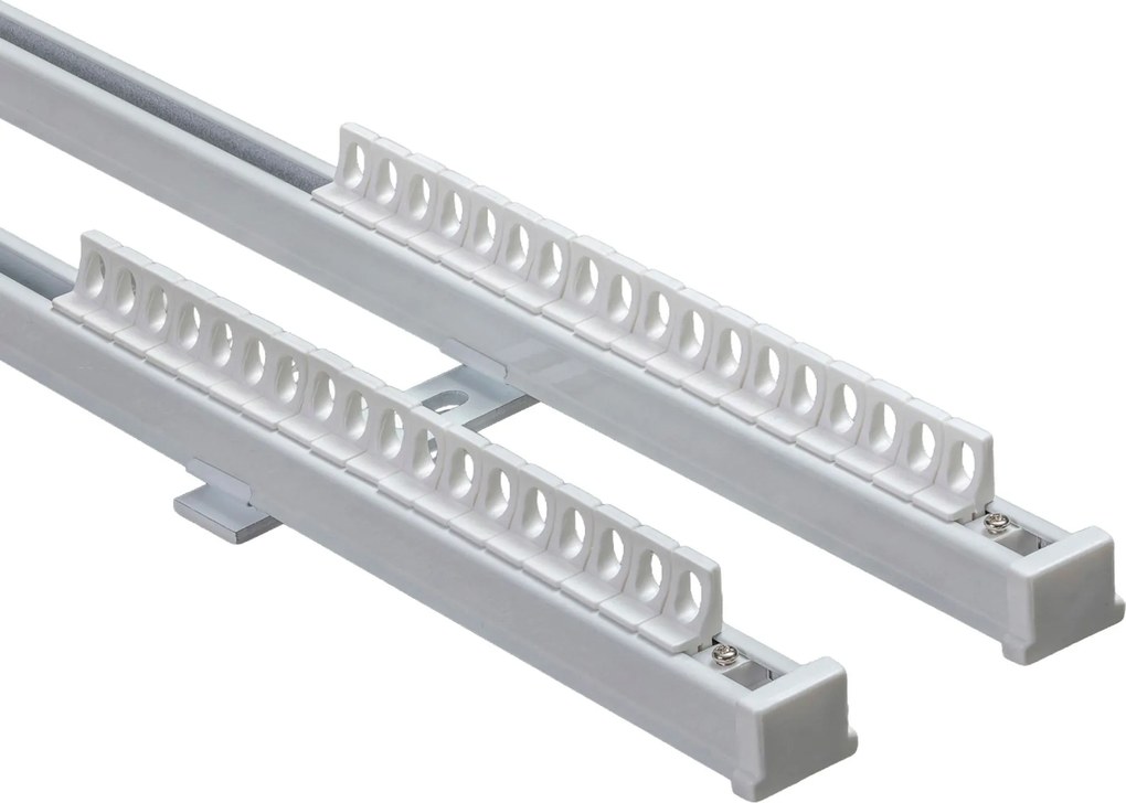Sada - dvojitá stropní hliníková kolejnice TS 150 cm