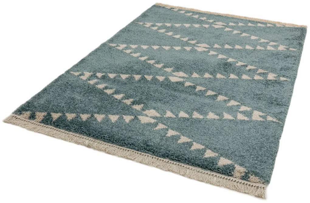 Modrý koberec Lever Blue Rozměry: 160x230 cm