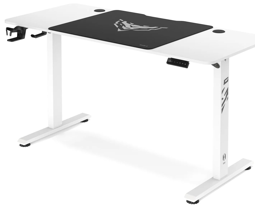 Výškově nastavitelný stůl 140 cm bílý: Diablo X-Tensio 1400