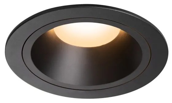 NUMINOS® DL L vnitřní LED zápustné stropní svítidlo černá/černá 2700 K 40° - BIG WHITE