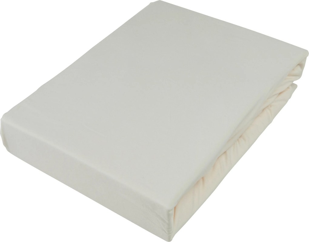 XXXLutz BOXSPRINGOVÉ PROSTĚRADLO, žerzej, ecru, 180/220 cm Novel - Prostěradla - 004550010403