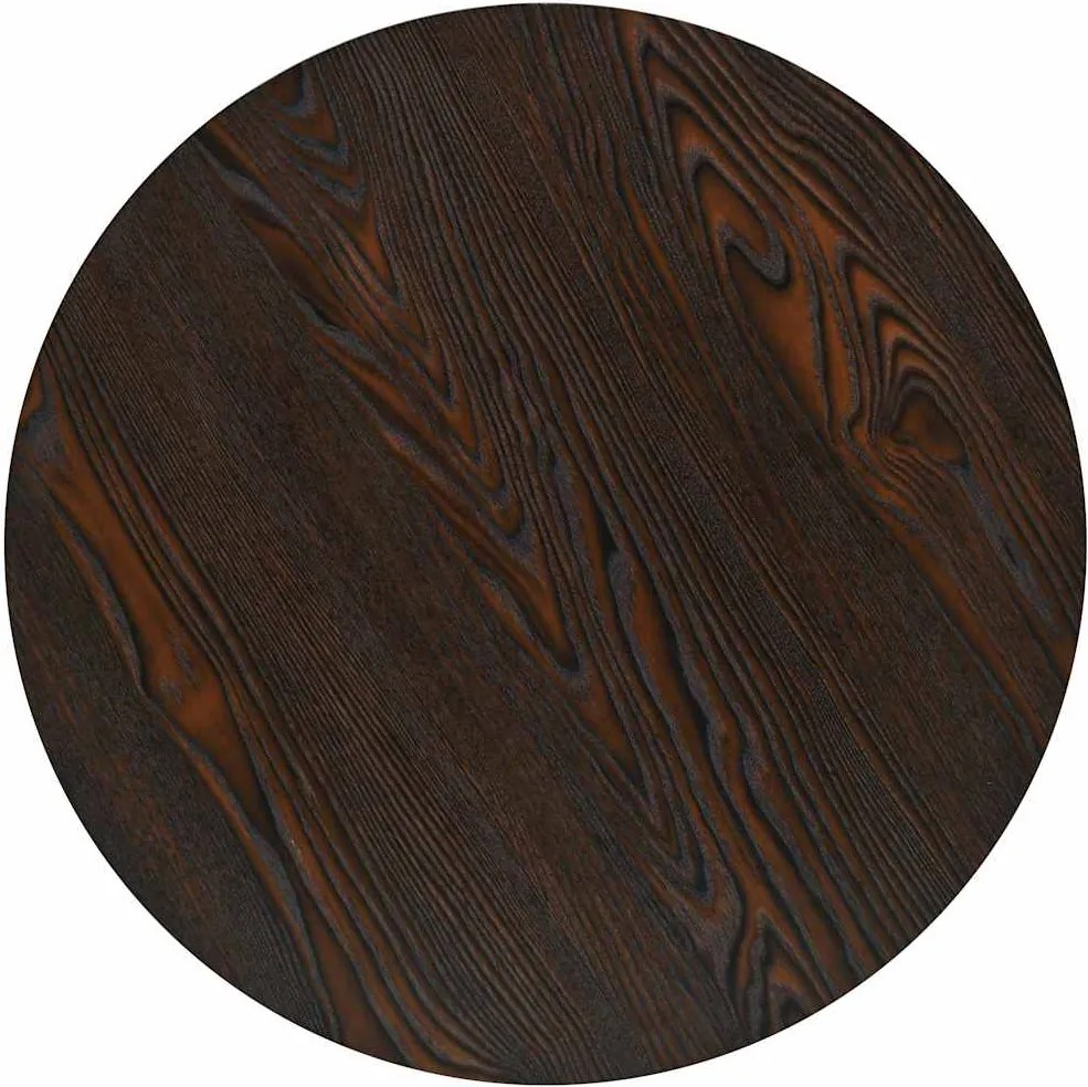 Bistro stůl MDF a ocel kulatý 60 x 75 cm 245609