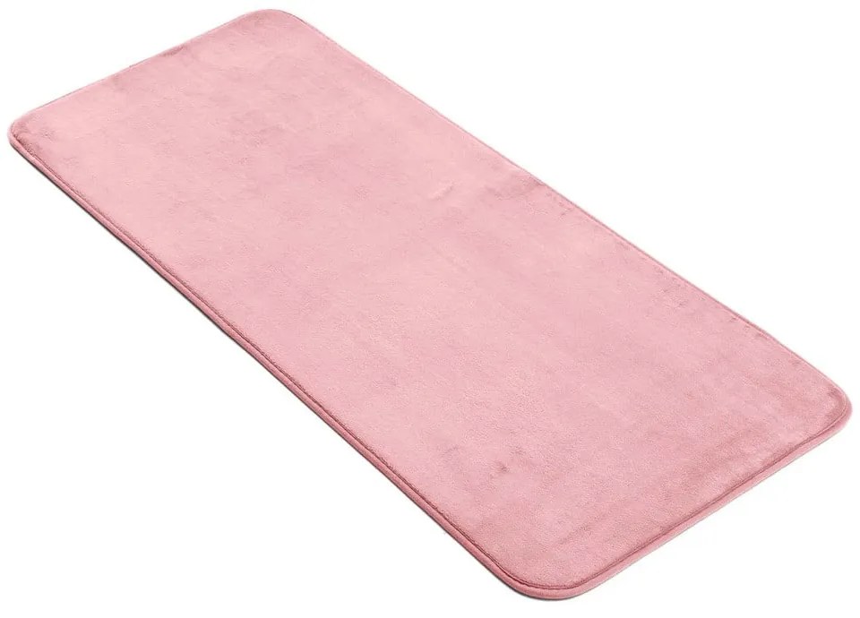 Růžová koupelnová předložka 50x120 cm Vitamine – douceur d'intérieur