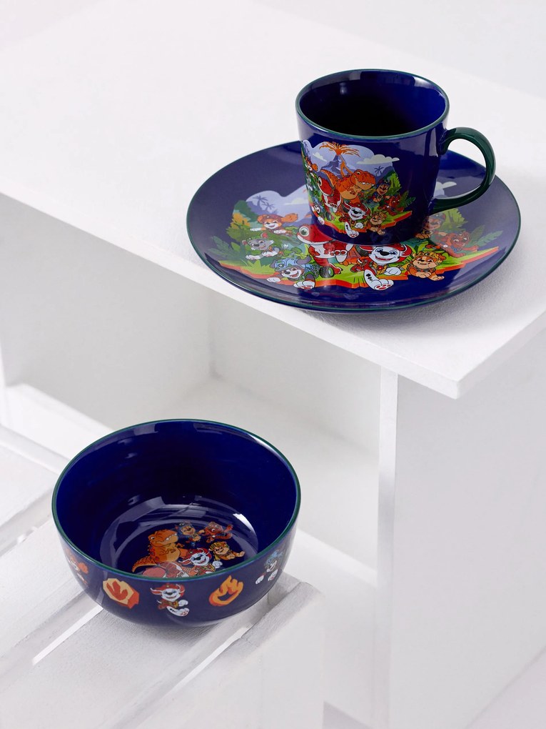 Sinsay - Keramická miska s motivem dinosaurů PAW Patrol Dino Movie - vícebarevná