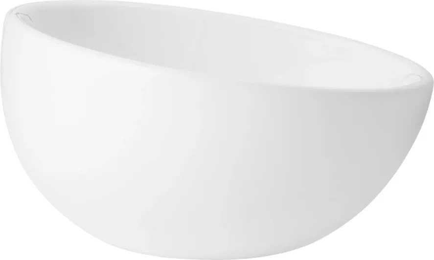 UPTrend Kruhové keramické umyvadlo na desku NANA TR4545, bílá lesk