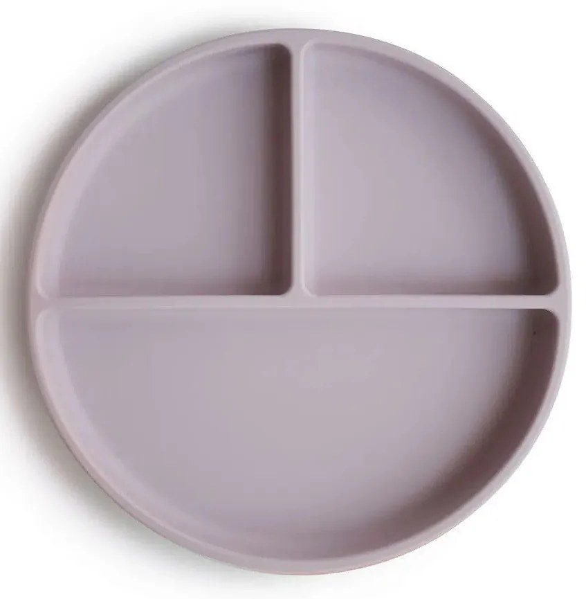 Mushie Silikonový talíř s přísavkou Stone