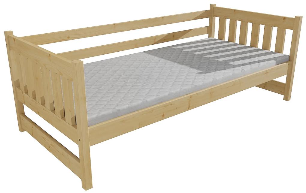 Vomaks Dětská postel DP 024 Rozměr: 90 x 180 cm, Barva: bezbarvý lak