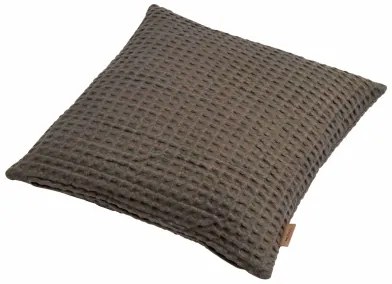 Bavlněný hnědý polštář Comfort 40 x 40 cm Muubs