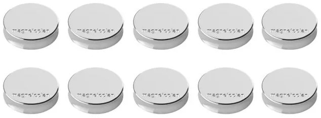 Magnety Magnetoplan 30 mm, stříbrná