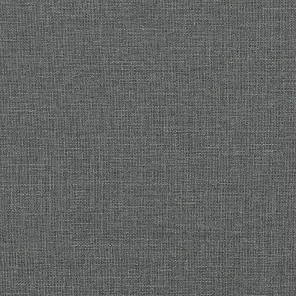 2dílná sedací souprava tmavě šedá textil 3201899
