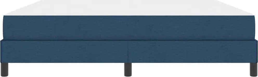 Postel s boxspringem Modrá 180 x 200 cm textil 3398513