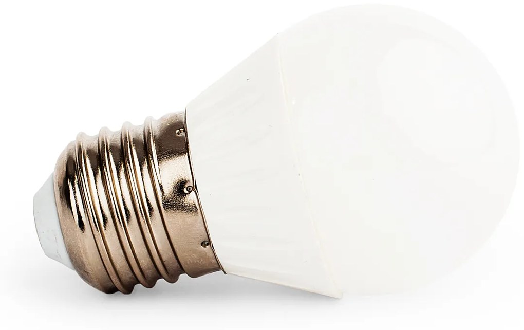 SPLED LED žárovka - E27 - 4W - 360Lm - koule - teplá bílá