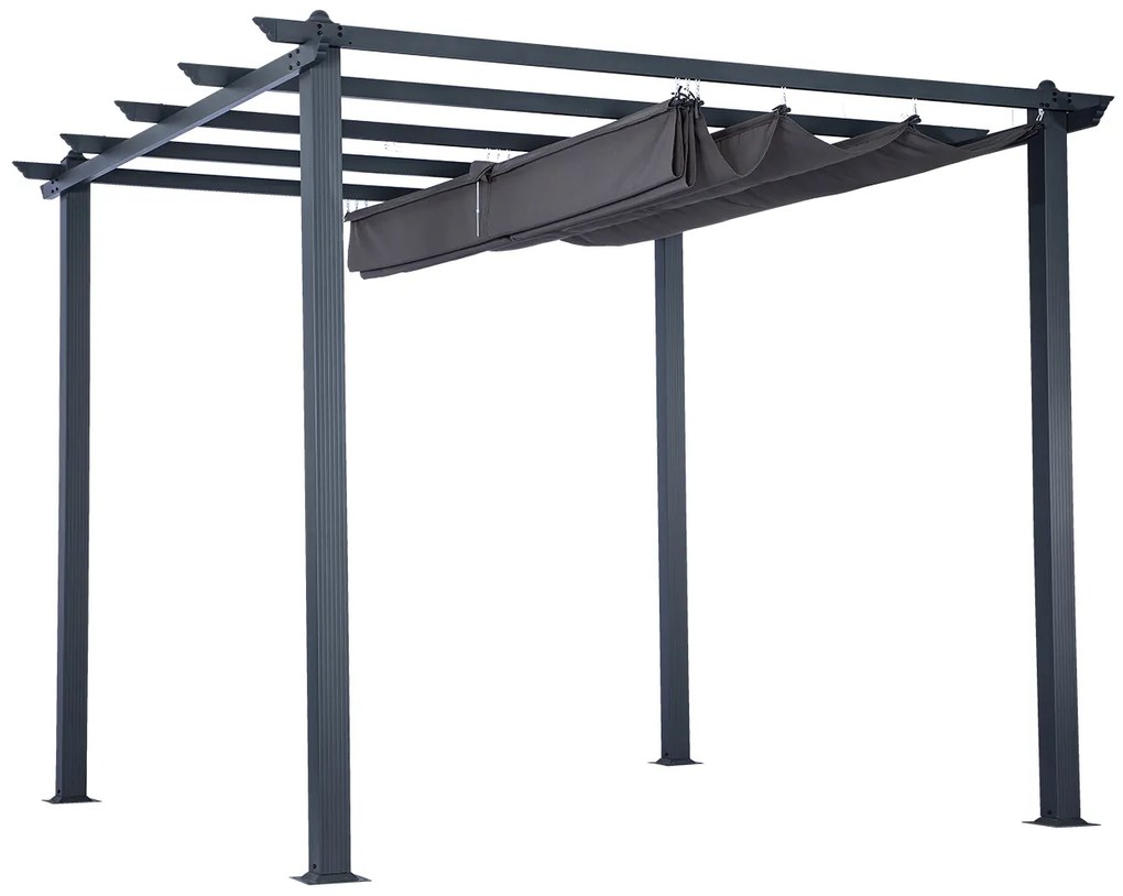 Hliníková pergola 3x3 m