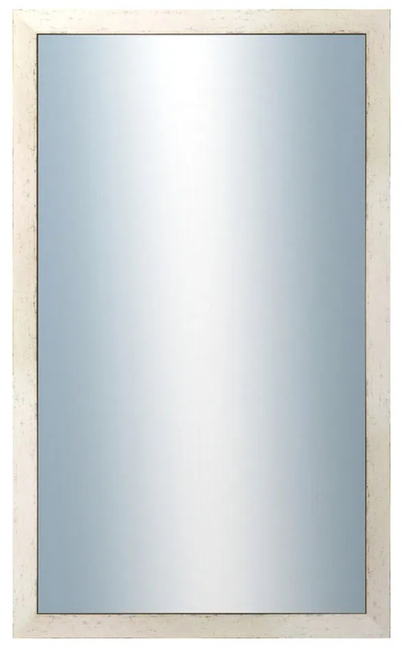 DANTIK - Zarámované zrcadlo - rozměr s rámem cca 60x100 cm z lišty RETRO bílá (2531)