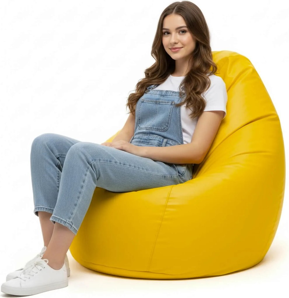 Primabag Mega Sako ekokůže citronová