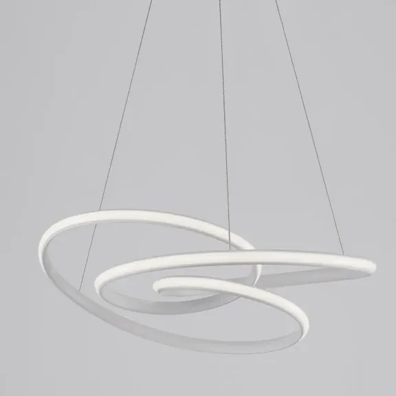 LED lustr Menton 52 bílé