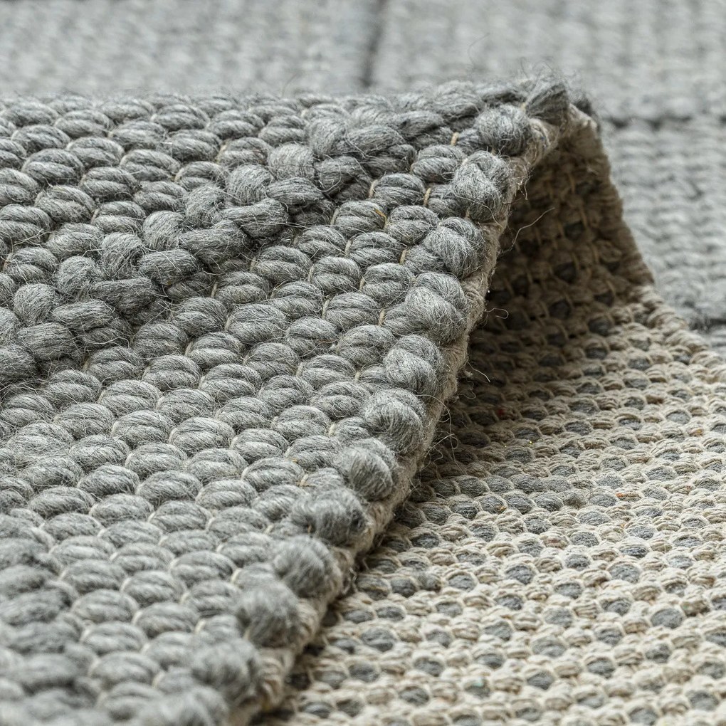 Dywany Łuszczów, Kusový koberec Tahar 99001G grey, 200x290, šedá, ložnice