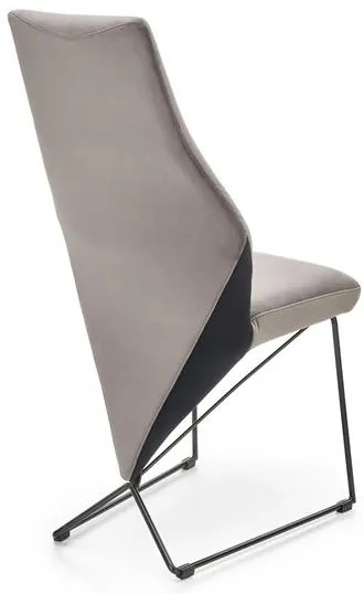 HALMAR K485 židle šedá