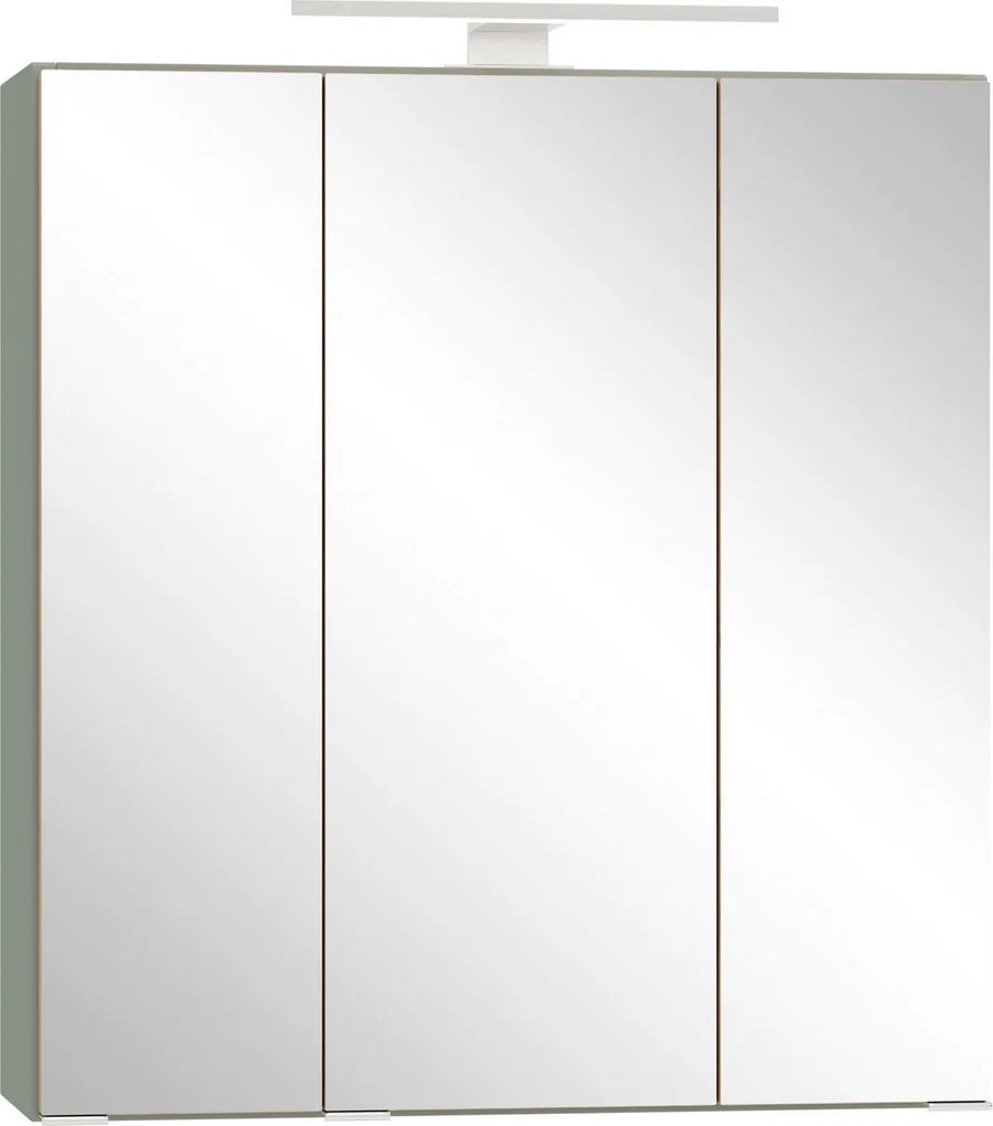 XXXLutz ZRCADLOVÁ SKŘÍŇKA, rákosová zelená, rákosová zelená, 60/64/20 cm Held - Online Only koupelnové skříňky - 000307021203