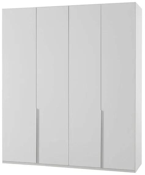 Skříň Moritz  - 180x208x58 cm (bílá)