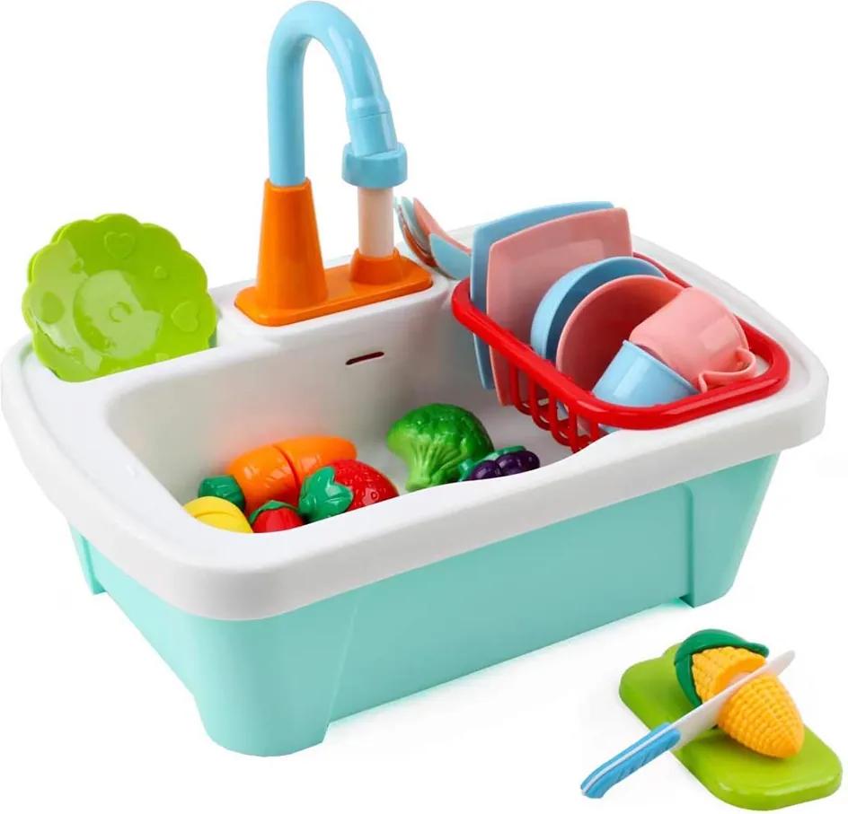 Dětský dřez na mytí nádobí ve více barvách