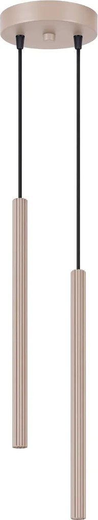 Sollux Lighting Závěsné svítidlo ARCHE 2P taupe