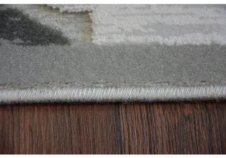 koberec AKRYL YAZZ 3766 Marocký jetel, Mříž, šedá velikost 240x330 cm | krásné koberce cz