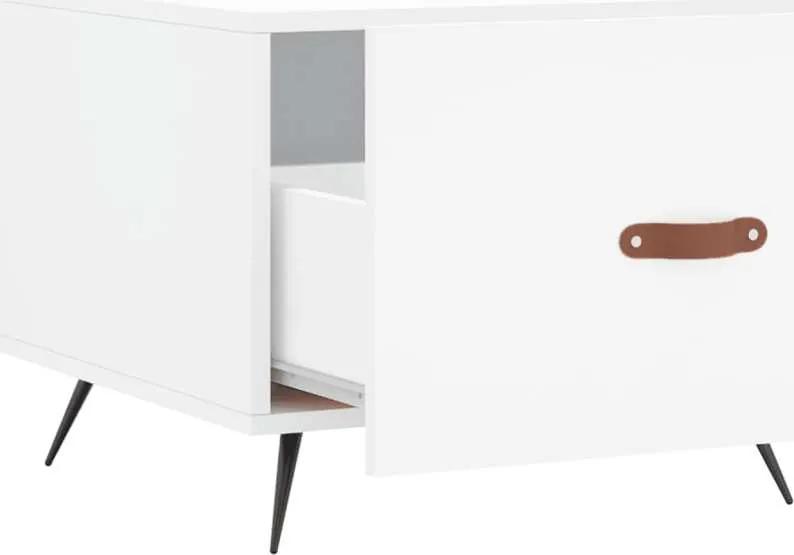 vidaXL Konferenční stolek 50 x 50 x 40 cm kompozitní dřevo [829332] Barva: Černá