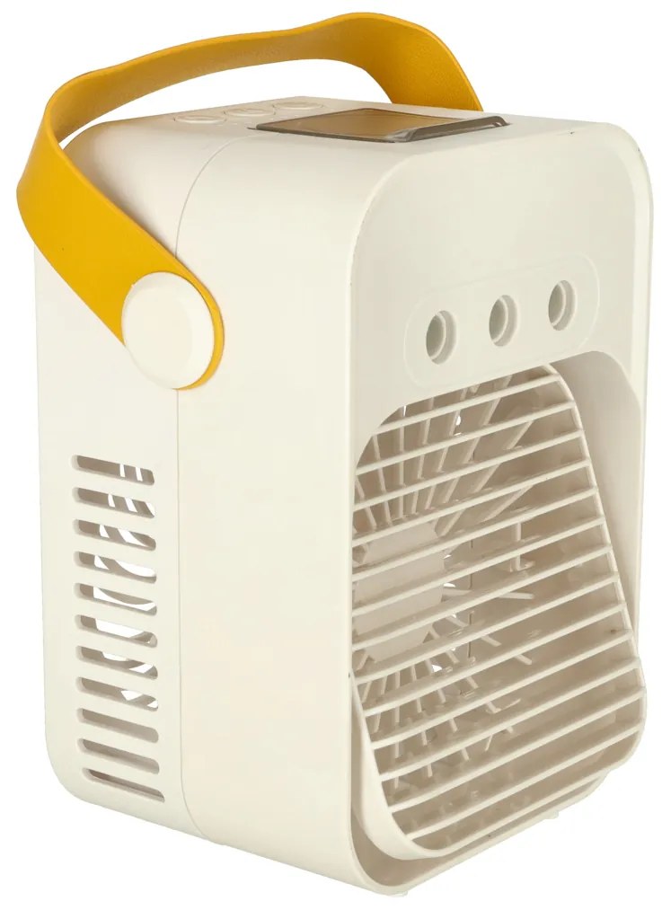 Creative Corner Ventilátor klimatizace zvlhčovač vzduchu stříbrný