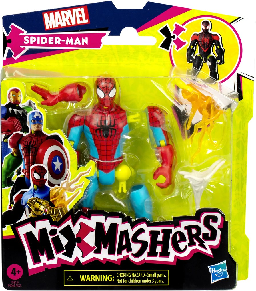 Hasbro spider-man mixmashers spider-man